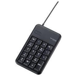 ■Excelでの作業に便利な[Tab]キーと、数字の入力に便利な[00]キーが付いたスタンダードなコンパクトUSBテンキーパッドです。 ■机上の省スペースに役立つコンパクトサイズです。 ■NumLockのオン/オフの状態がひと目でわかるLE...