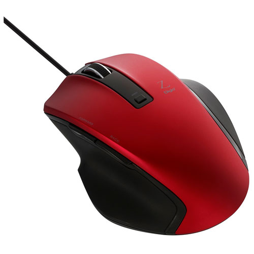 ■手の形に沿うやや厚みのあるフォルム■BlueLEDセンサー搭載■読取り解像度(ポインタースピード)は切替ボタンを押す度に800→1200→1600dpiと変化します。■インターネット閲覧に便利な『進む』『戻る』ボタン搭載。MUSUKF13...