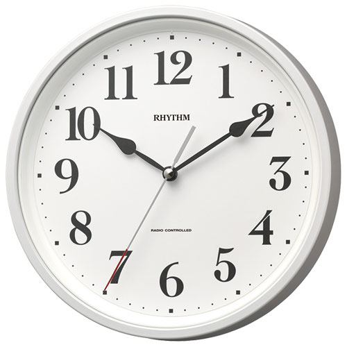 ※乾電池は別売りになります■掛置兼用■マンションでも使いやすい小振りタイプ■付属のスタンドを使用すれば置き使いもできるため、壁に穴をあけられないご自宅でも使用できます8MY566SR03電波受信機能：○時刻表示：アナログ秒動作：○電源(ムー...