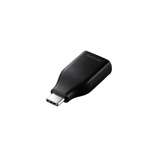 ■USB Type-C(TM)コネクターを搭載した機器の映像信号を変換し、HDMI入力コネクターを搭載したディスプレイ・テレビ・プロジェクターなどに出力することができる映像変換アダプターです。 ■4K2K(3840×2160/30Hz)の解...