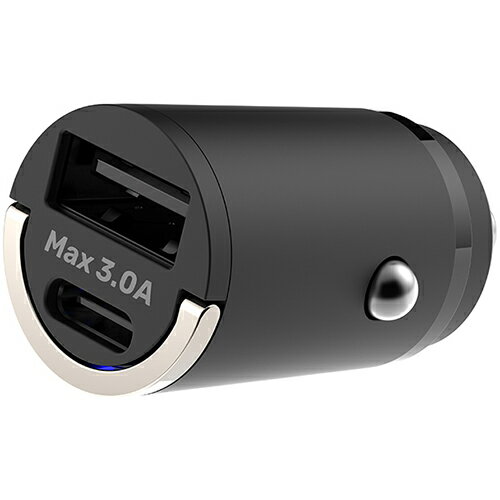 ■車のDCソケットをUSB-AとType-Cの2ポートのUSB電源に変換■車のDCソケットのキャップが閉まる超コンパクト設計■最大出力合計15W(5V3A)■DCソケットから本体を抜き出しやすい合金製の取っ手構造■暗い状況でもわかりやすい、...