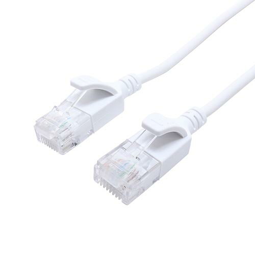 ■10Gbps(10GBASE-T)対応■最高クラスの伝送性能■超しなやかケーブル採用■極細ケーブル採用■ツメ折れ防止カバー採用C6AS01WH対応規格　カテゴリー6A(10GBASE-T)　カテゴリー6(1000BASE-TX)　カテゴリ...