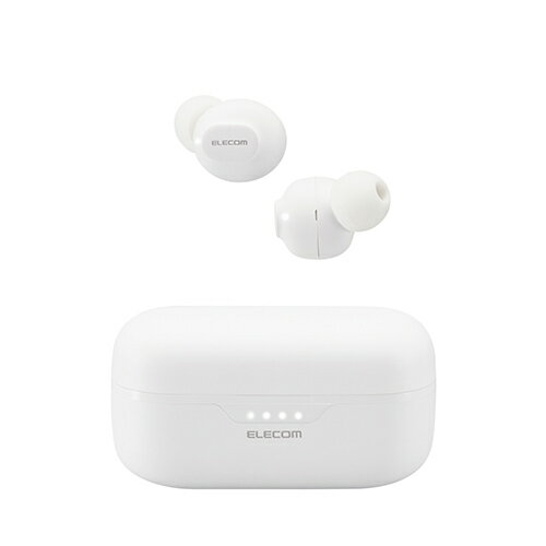 ■装着時も収納時もコンパクトなBluetooth(R)完全ワイヤレスステレオヘッドホンです。■マットな質感で肌触りもよく、手に馴染むデザインです。シックなモノトーンの「ホワイト」「ブラック」と、トレンドのくすみカラーが「ピンク」「ネイビー」...
