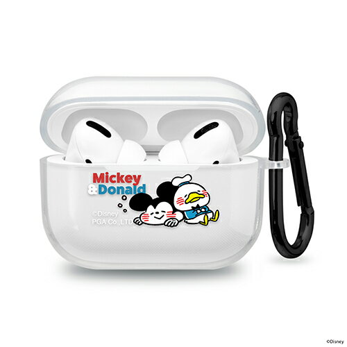 ■「カナヘイ画 ミッキー＆フレンズ」デザインのAirPods Pro(第1世代)用 ソフトケースです■透明なクリアデザインでAirPods Pro本体の美しさを最大限に活かします■衝撃を吸収するTPU素材でキズや汚れからしっかり保護します■...