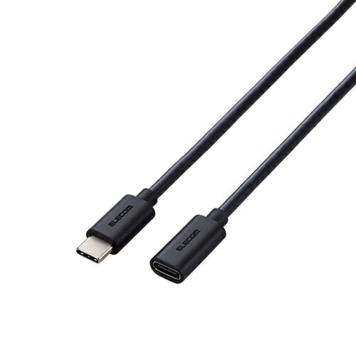 ■USB Type-C(TM)ケーブルの延長ケーブル(USB2.0)です。■ケーブル一体型のAC充電器のケーブル長を延長して使用できるほか、USBハブやドッキングステーション、キーボードなどケーブル部が短い機器にも使えるため、パソコンから離...