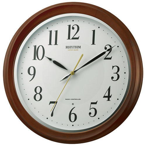 ※乾電池は別売りになります■しっとりと落ち着いた色合いの木目とどんなお部屋にも合わせやすいプレーンな木枠が特長です8MY512SR06電波受信機能：○時刻表示：アナログ秒動作：○表示部ライト機能：-時報機能：-プログラム時報機能：-時刻アラ...