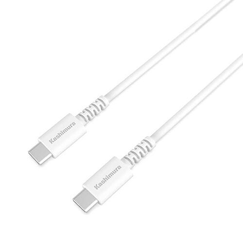 ■USB-PD 最大60W(20V3A)充電器に対応■断線防止/ロングブッシュ構造■USB2.0相当の480Mbpsデータ通信対応AJ643WHコネクタ形状：USB2.0 Type-C オス - USB2.0 Type-C オス許容電力：2...