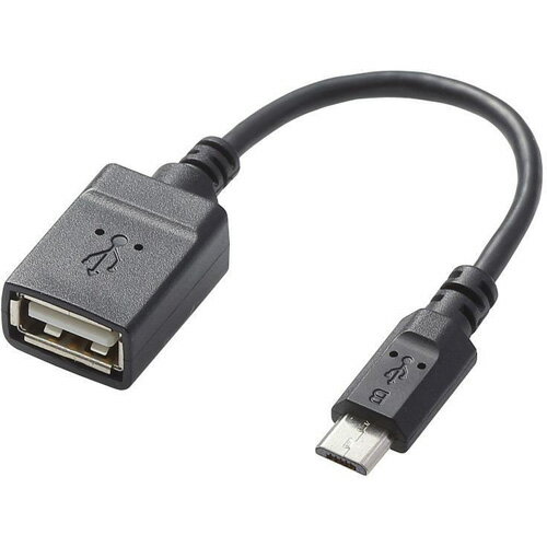 ■マウスやキーボード、USBメモリなどのUSB機器をタブレットPCに接続できる[USB Aメス]-[USB micro-Bオス]変換アダプタ■[USB Aオス]のインタフェースを持つ、マウスやキーボード、USBメモリなどのUSB機器をタブレ...