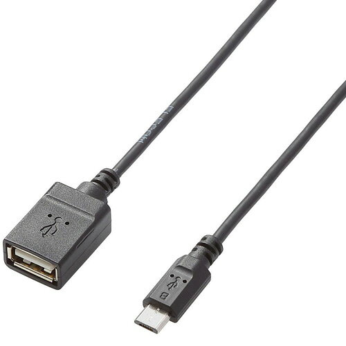 ■マウスやキーボード、USBメモリなどのUSB機器をタブレットPCに接続できる[USB Aメス]-[USB micro-Bオス]変換アダプタ■[USB Aオス]のインタフェースを持つ、マウスやキーボード、USBメモリなどのUSB機器をタブレ...