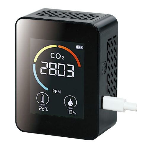■約1秒毎にリアルタイム更新 CO2、温度、湿度、手動校正機能付※コンセントに差し込んで使用する場合、別途USB用アダプターが必要です。商品サイズ : 70×90×40mm(本体ノミ)セット内容 : 本体×1、USBコード×1245g材質 ...