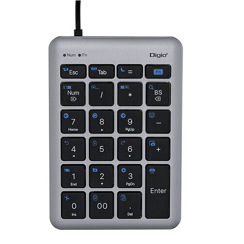 ■キーの組み合わせを覚える必要なし■Windows/Macどちらでも使えます■薄く均等な入力ができるパンタグラフ方式キーTNKSU236GYBK本体寸法：W90×D131×H16mm重量：約85g対応OS：　Windows11/10　mac...