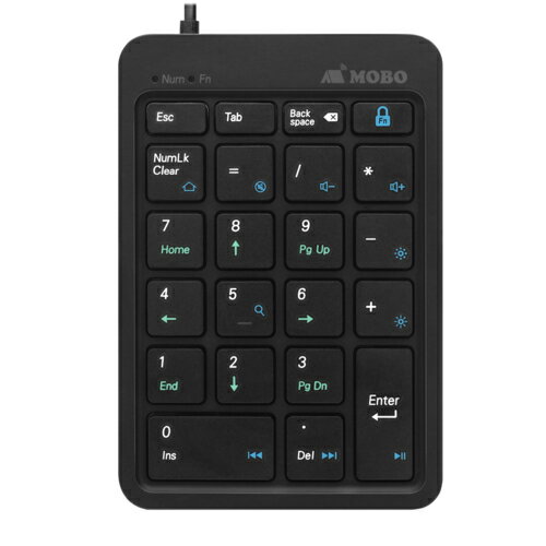 ■Windows/macOS 両対応「欲しい」が揃ったテンキーパッド「MOBO TenkeyPad 2 Wired」モボ テンキーパッド2有線■すぐに使える有線接続■macOSモード搭載■NumLock連動/非連動 切り替え■ホットキー操作...