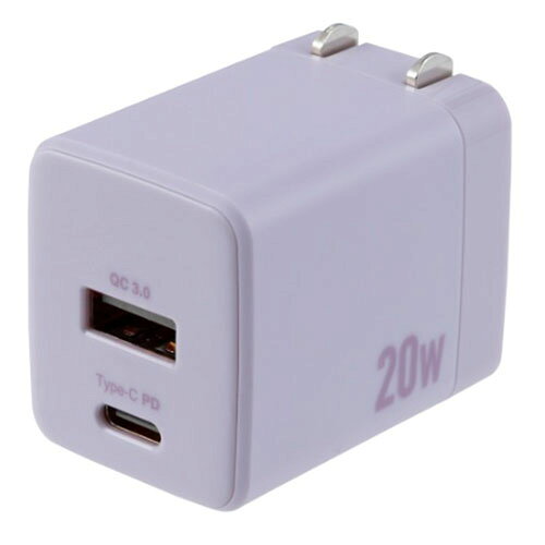 ■Power Delivery 20Wに対応した充電器■USB-AポートはQuick Charge3.0規格準拠■Type-C1ポート+USB-A1ポートの2ポートタイプJYUACU011PUR対応機種：PD/QC充電に対応したスマートフォ...
