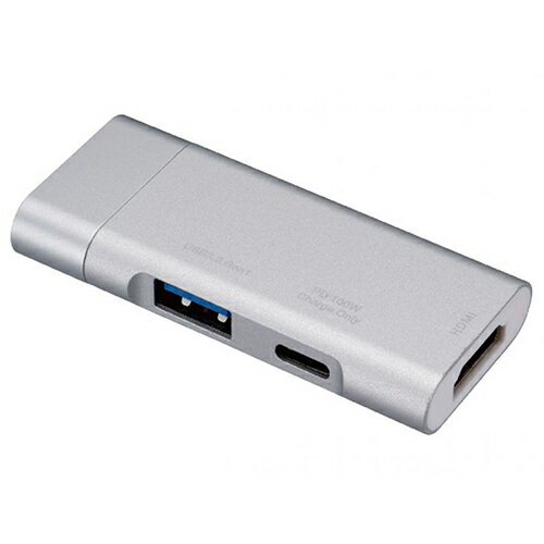 ■PCのType-Cポートに周辺機器を一括接続できるUSB ドッキングステーション■HDMIで外部モニターに接続できます■USB3.2Gen1のAポートを増やすことができます■Type-CポートはPD充電専用本製品使用中にPCへ給電できます...