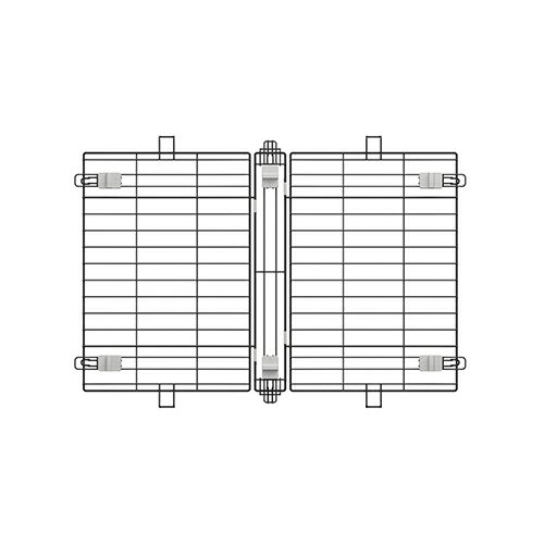 ■取り付けが簡単なウッディサークル専用の屋根です。ウッディサークルに屋根を取り付けることで、留守番時などのペットの飛び出しを防止します。■適合商品：ウッディサークル PWSR-960LV/PWSR-960V専用PWSY960V素材：線材：ス...