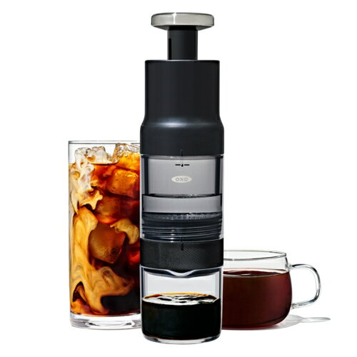 ■5分で濃縮されたコーヒーを作り、プラグも充電もないため手間もかかりません。■軽量でかつ、パーツがまとめられるので、持ち運びや収納に困りません。アウトドアにもオススメです。■一度に4杯分の濃縮コーヒーを作ることができます。■フィルター交換の...