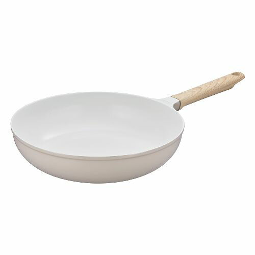 ■留め具がないから洗いやすい■ダイキャスト製法でIH対応でも軽量KFO028GG材料：【表面加工】内面：セラミック塗膜加工 / 外面：(底面を除く)焼付け塗装 【材料の種類】本体：アルミニウム合金 / はり底：ステンレス鋼(クロム13%)/...
