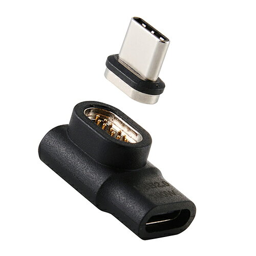 ■磁力でしっかり接続するUSB Type-C(TM)着脱式コネクターを採用した、L字タイプのマグネットアダプターです。端子をスマートフォンなどの機器に挿したまま、ワンタッチでケーブルの着脱が可能。充電時に抜き挿しする手間がなく、機器やコネク...