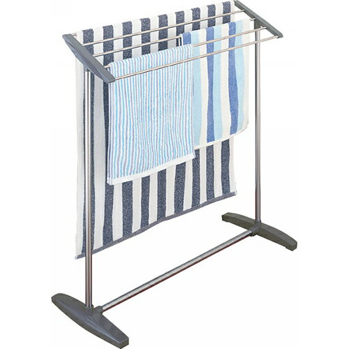 ■耐荷重＝約5kg＜メ−カ−調べ＞タオル、バスタオルが掛けやすい傾斜掛け部省スペースで使用可能タオル・バスタオルが掛けやすい、傾斜干し部のタオルかけです。