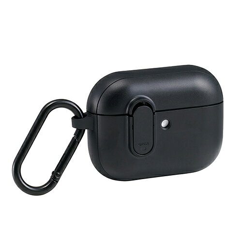 ■落下時の飛び出しを防ぐロック機能と、独自設計のエアークッションで守る、軽く、衝撃に強いAirPods Pro 3用TOUGH SLIM Lockハイブリッドケースです。■ロック機能はケースの蓋をしっかり固定し、ワンタッチで解除できます。■...