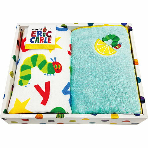 ■ウォッシュタオル・ループ付きウォッシュタオル各1枚大胆な色使いで大人から子供まで幅広く愛されている絵本「はらぺこあおむし」の、鮮やかな色使いのタオルセットです。■様々な用途/年代の方にご利用いただけます。ギフト プレゼント ギフトセット ...