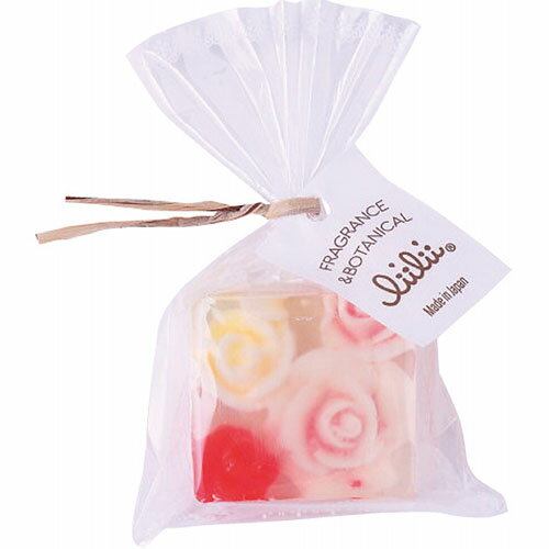 ■石けん1個■本体重量＝約40g人気のフルーツキャンディーバーとフラワーソープがミニサイズになりました。優雅でラグジュアリーな薔薇の香り。定番人気商品がかわいいミニサイズになりました。お子様の毎日の手洗いにもちょうどいいサイズ。プチギフトに...