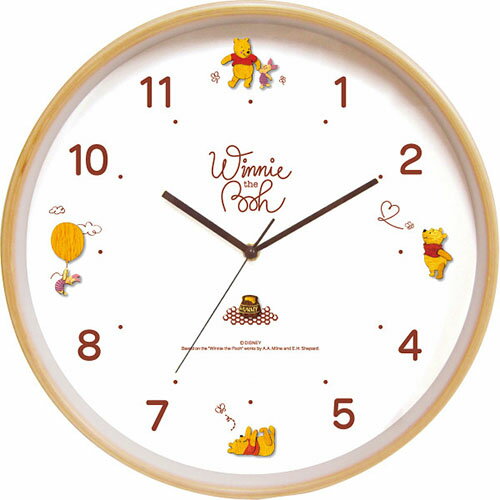 ■（株）アートプリントジャパン人気のウッドパーツをあしらった大人でも使える落ち着いたイメージのウッド調の掛け時計です。　