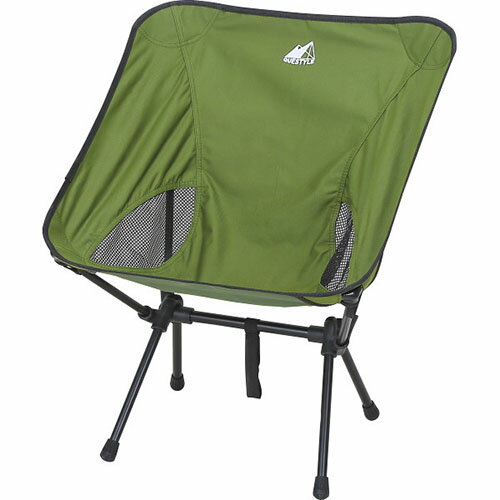 ■座面高＝約36cm■耐荷重＝約80kg＜メーカー調べ＞■収納袋付コンパクトに収納ができるので持ち運びに便利なチェア。持ち運びに便利な収納袋付き。　