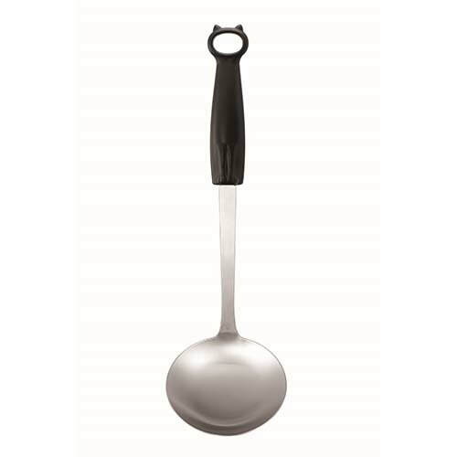 ■おすわりねこのにぎりやすいハンドル寸法(幅x長さx厚さmm)：85x295x60質量：約93g製造国：日本　