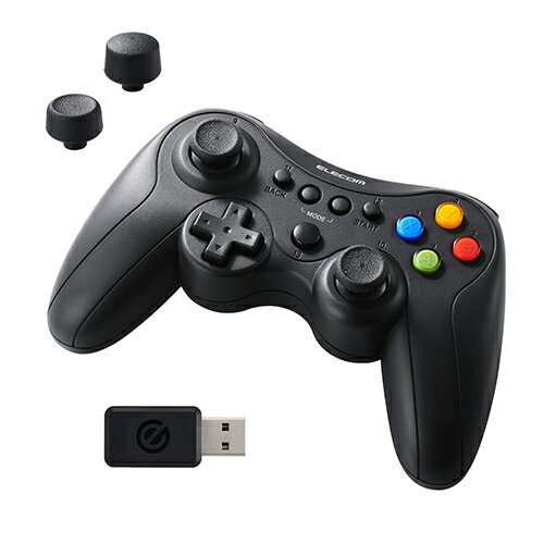 ■メカニカルトリガーとスティックカスタマイズに対応した、FPS特化仕様。クロス配置(Xbox系)を採用した、13ボタン搭載・振動機能対応の充電式ワイヤレスゲームパッドです。■十字ボタン、アナログスティック2本を含む13ボタンを搭載しています...