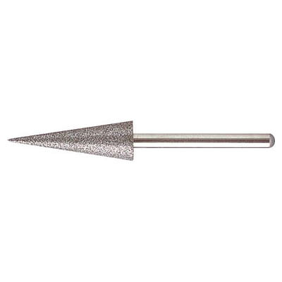 ■乾式での使用は可能ですが、研削液を使用すれば精度・仕上がりが良くなり、切れ味・寿命も向上します。■形の良い天然ダイヤモンドを厳選使用しています。独自の電着技術により、ダイヤモンド粒子は強固に固着されており超寿命を誇ります。■加工時間の大幅...