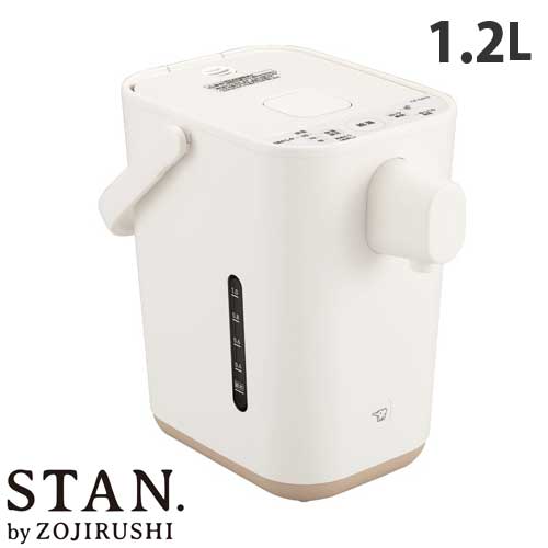 あっという間にお湯が沸く、電動ポット。子育てに嬉しい選べる保温や、ふたをあけなくてもお湯の残量がひと目で分かるちょっとしたこだわり。機能だけじゃなくて、あなたを想う優しさ、あたたかさを。【特長】●1300Wハイスピード沸とう満水(1.2L)...
