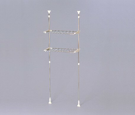 ■商品説明収納に困りがちな洗濯機周りを、有効に活用できる突っ張りランドリーラックです。丈夫でさびにくいステンレス巻きパイプを使用しています。棚は小物なども落ちにくいように、仕切り付きのメッシュパネルになっています。棚の高さは自由に調節が可能...