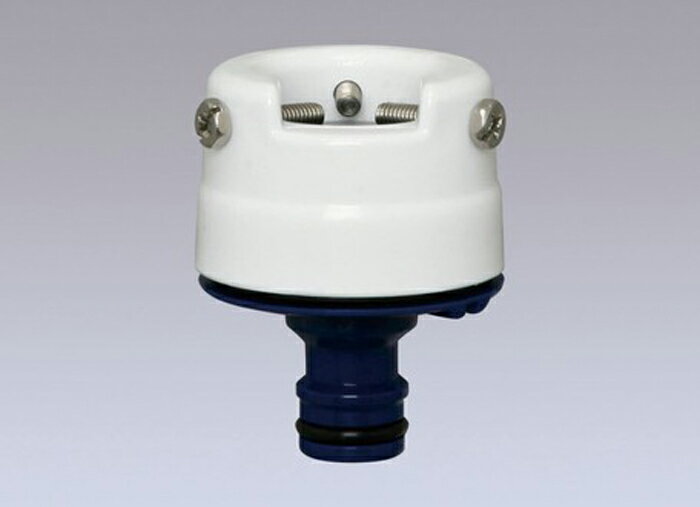 ■商品説明角・丸蛇口に取付けできる蛇口口金です。耐圧ワンタッチコネクターが接続できます。●適合サイズ：適合蛇口外径・丸蛇口外径14〜18mm、角蛇口外径対角20mmまで◆ガーデン