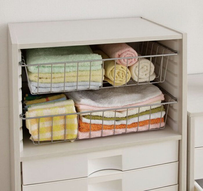 ■商品説明縦置きしたCBボックス専用のバスケットです。CBボックス用レールボードCXR-38と組み合わせることで、キッチンやサニタリー周りの小物を収納することができます。◆収納・家具