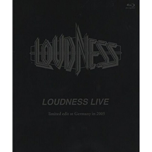 LOUDNESS LIVE limited edit at Germany in 2005(Blu-ray)ラウドネスらうどねす　発売日 : 2014年10月08日　種別 : BD　JAN : 4988008085686　商品番号 : TK...