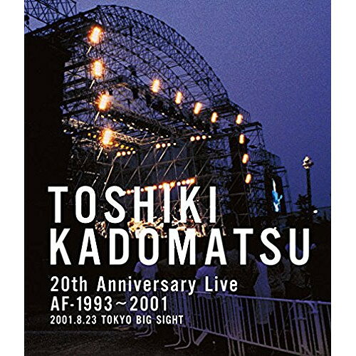 20th Anniversary Live AF-1993〜2001 2001.8.23 東京ビッグサイト西屋外展示場(Blu-ray)角松敏生カドマツトシキ かどまつとしき　発売日 : 2015年3月04日　種別 : BD　JAN : 4...