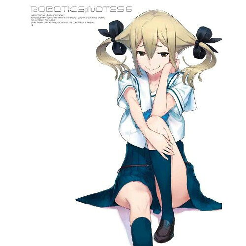 ROBOTICS;NOTES 6(Blu-ray) (Blu-ray+CD) (完全生産限定版)TVアニメ志倉千代丸、MAGES.、木村良平、南條愛乃、久保田誓、阿保剛、林ゆうき、橘麻美　発売日 : 2013年6月26日　種別 : BD　J...