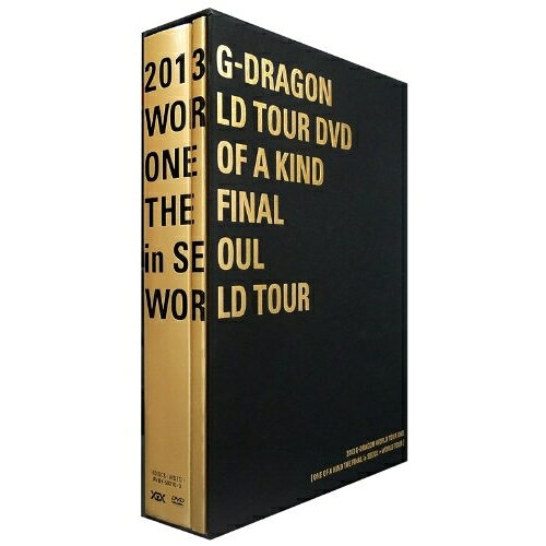 G-DRAGON WORLD TOUR DVD(ONE OF A KIND THE FINAL in SEOUL + WORLD TOUR)G-DRAGON(from BIGBANG)ジードラゴンフロムビッグバン じーどらごんふろむびっぐば...