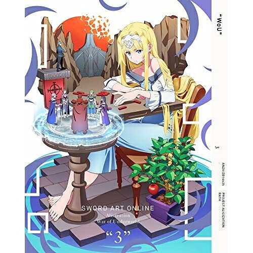 ソードアート・オンライン アリシゼーション War of Underworld 3(Blu-ray) (Blu-ray+CD) (完全生産限定版)TVアニメ川原礫、abec、茅野愛衣、諏訪部順一、生天目仁美、足立慎吾、鈴木豪、梶浦由記　発売...