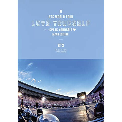 BTS WORLD TOUR 'LOVE YOURSELF: SPEAK YOURSELF' - JAPAN EDITION(Blu-ray) (通常盤)BTSビーティーエス びーてぃーえす　発売日 : 2020年4月15日　種別 : BD...