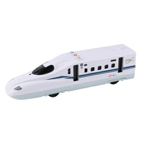 最新のN700S新幹線。車内アナウンス、走行音、警笛、ドアの開閉音、発車ベルは本物の新幹線の音源を使用しています。発売日 : 2022年10月01日定価 : 3080円JANコード : 4902923153794商品番号 : 193200パ...
