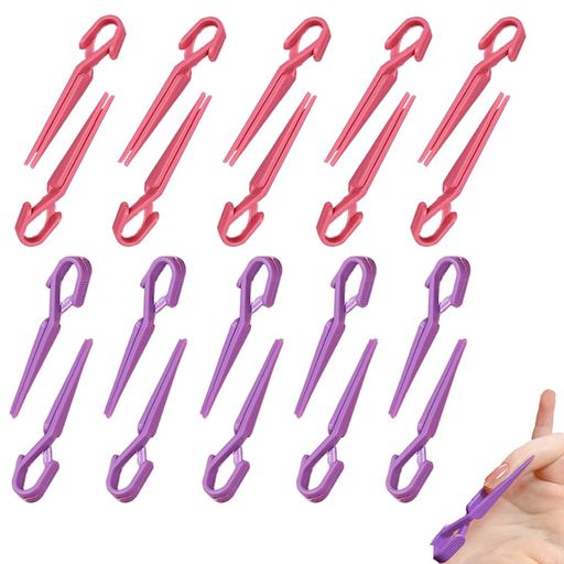 【カラーバリエーション】本セットにはピンク10個とパープル10個の計20個のネイルプロテクターが含まれます。カラフルなデザインで、おしゃれかつ実用的、様々なネイルシーンに最適です。 【高品質PP素材】当社のネイルプロテクターは高品質PP素材...