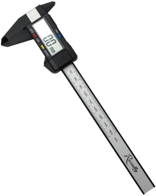 【CE認証取得】 ノギス デジタル デジタルノギス ミニ 小型 外径 内径 深さ 厚み 段差 簡単 測定 高精度 軽量 コンパクト 150mm【大きいデジタル表示で見やすい】 Rozally デジタルノギス ( 150mm ) がついに正式...