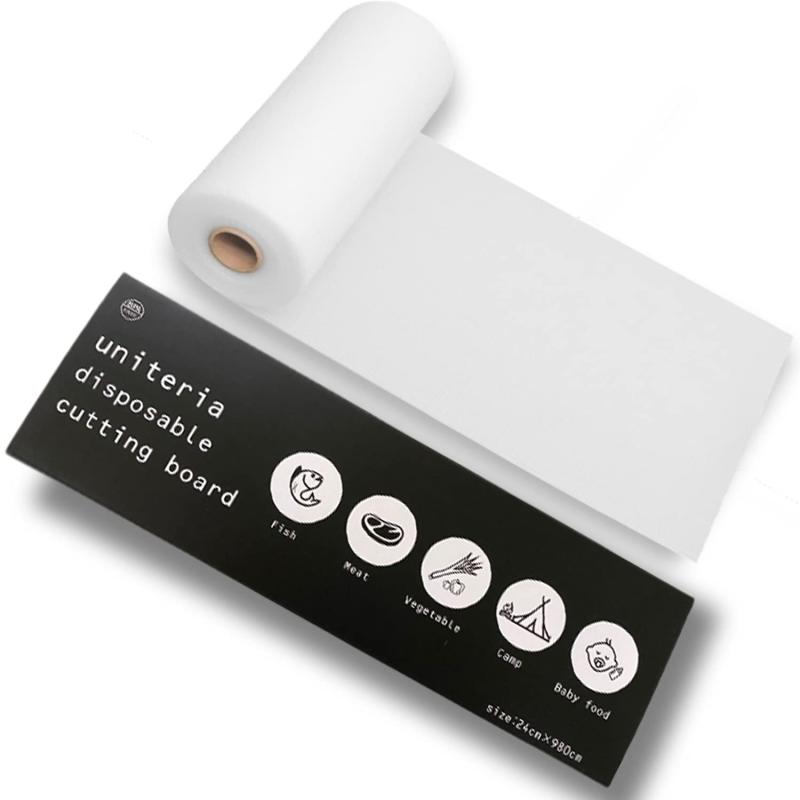 ユニテリア まな板シート 使い捨て【大容量 10m】プレミアム 厚い アウトドア 厚手 シート 破けない 詰め替え ロール 食器棚シート 兼用日本食品衛生検査済みなので安心、安全にお使い頂けます。ベビーフードでも安心生魚や生肉を調理するとま...