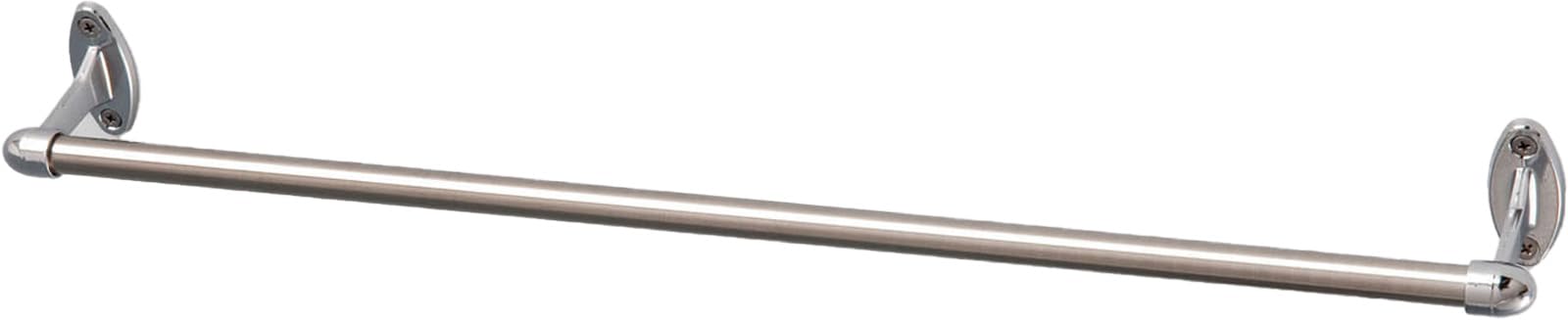 ・サイズ：幅4.5×奥行3.95×高さ31cm ・重量：0.82kg ・材質：バー/18-8ステンレスパイプ(φ9.5mm)、ブラケット/亜鉛ダイカスト(クロームメッキ仕上げ) ・原産国：日本