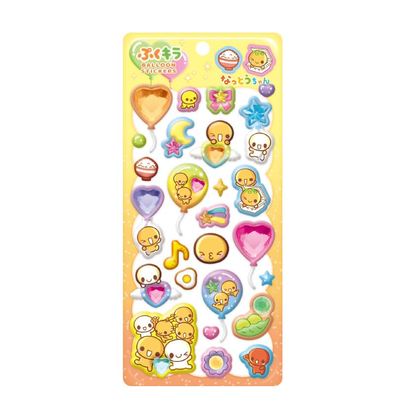 【サイズ】W95×H200×D7mm 【素材】PVC ストーン盛りだくさんのかわいいぷっくりシールが新発売!デザインは話題の平成柄!