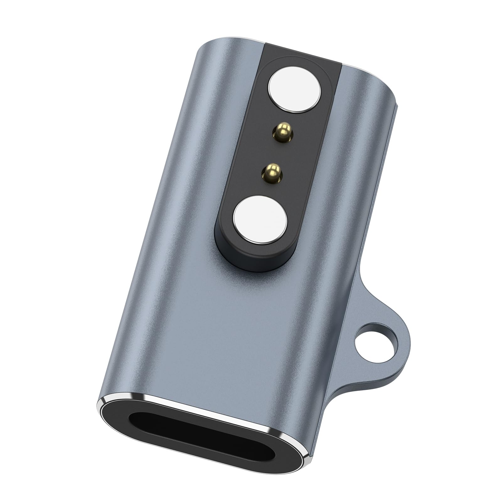 ・端子形状:2pin ・ピンピッチ:2.84mm ・入力端子:USB Type-C ・出力:5V/1.0A ・充電時間:約2時間 ・表示機能:LEDインジケーター(青色) ・素材:アルミニウム合金 ・機能:過電圧保護、過電流保護