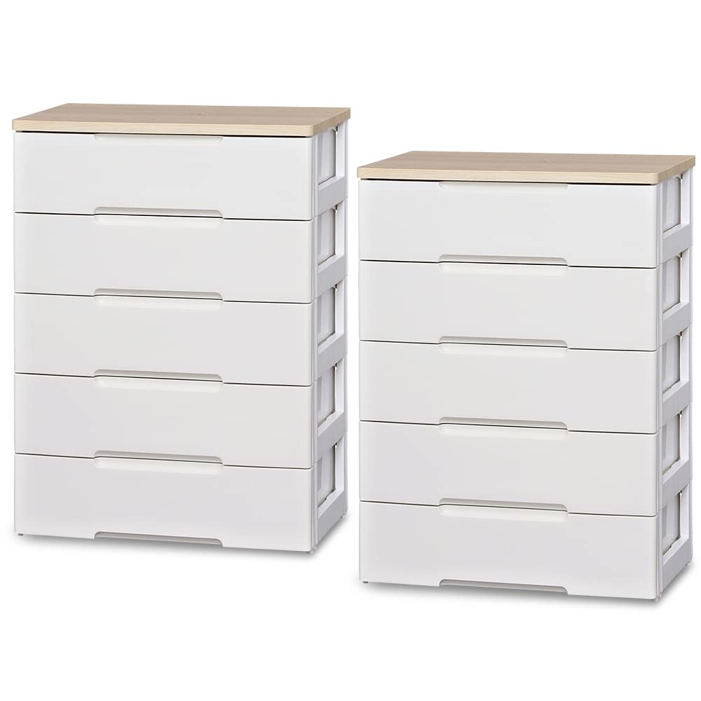・商品サイズ:幅約73×奥行約41.5×高さ約100cm ・引出内寸:幅約64.5×奥行約36.0×深さ約14.5cm ・耐荷重:木天板約10kg、引き出し1段約6kg ・主要材質:天板:合成樹脂化粧繊維板(塩化ビニル・MDF)、本体・引出...