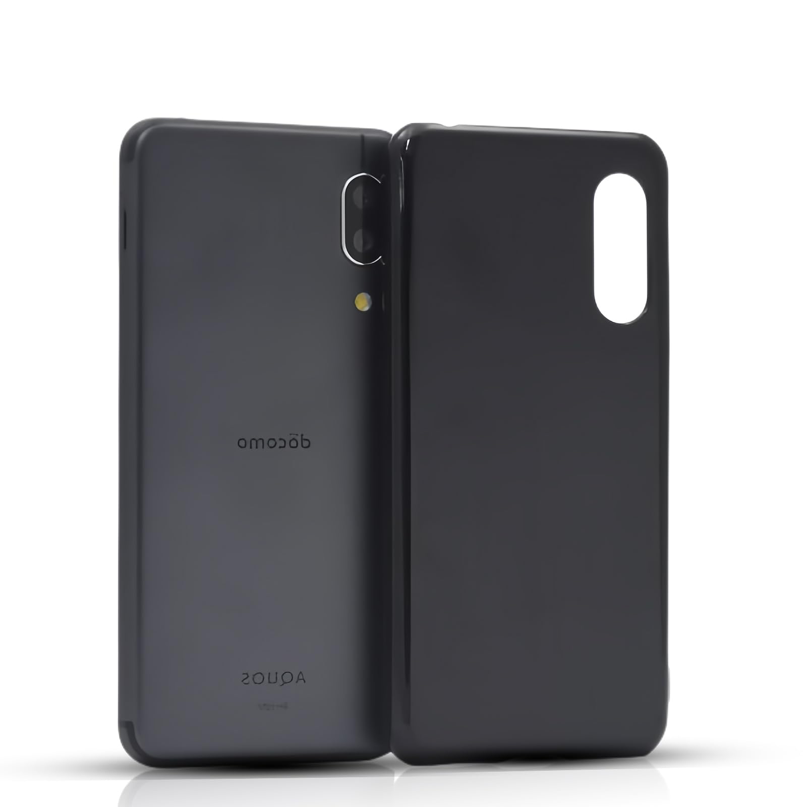 ・対応機種:AQUOS sense3/AQUOS sense3 lite ・色:ブラック ・素材:TPU ・機能:衝撃吸収、防水、耐侵食、指紋防止、擦り傷防止、カメラレンズ・ディスプレイ保護用リブ付き、ストラップホール付き ・特徴:軽量、薄型